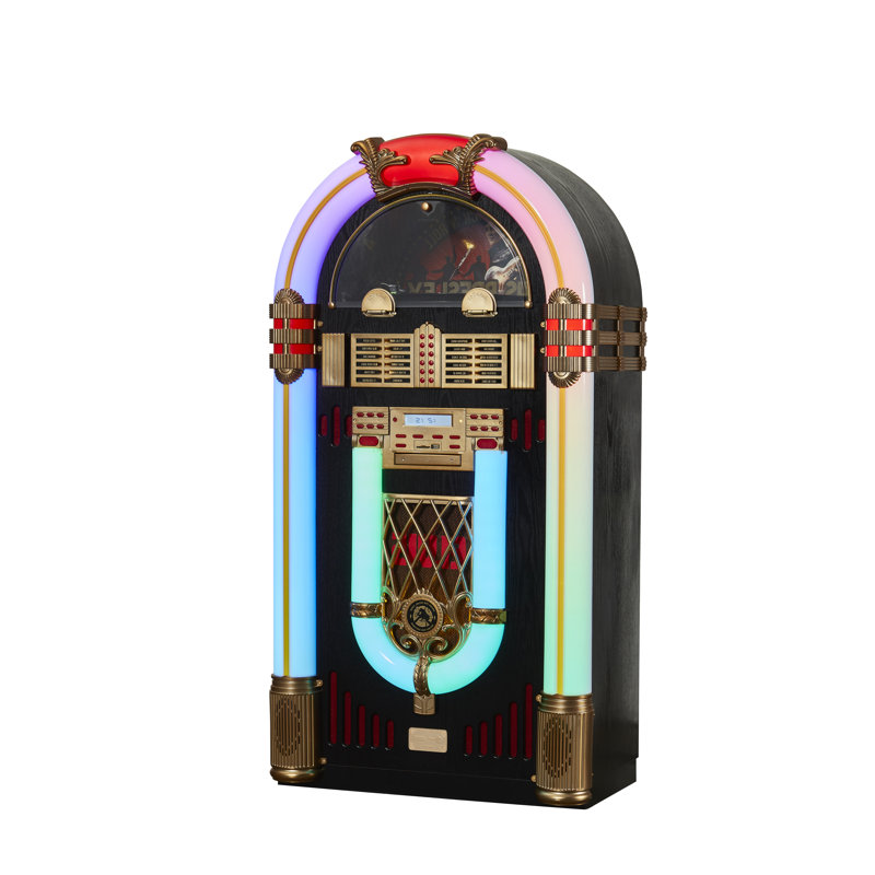 Arkrocket Audio Arkrocket x Elvis Presley SATURN V Full Size Bluetooth Vinyl Record Jukebox ...